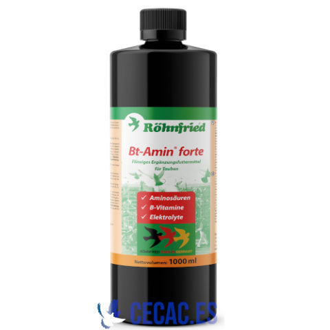 Rohnfried BT-Amin Forte 1 litro, gran producto con alto contenido en aminoácidos, electrolitos y ...